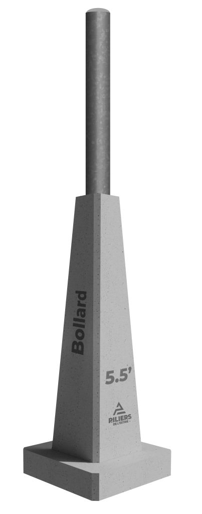 Bollards de protection - Les Piliers de l'Estrie